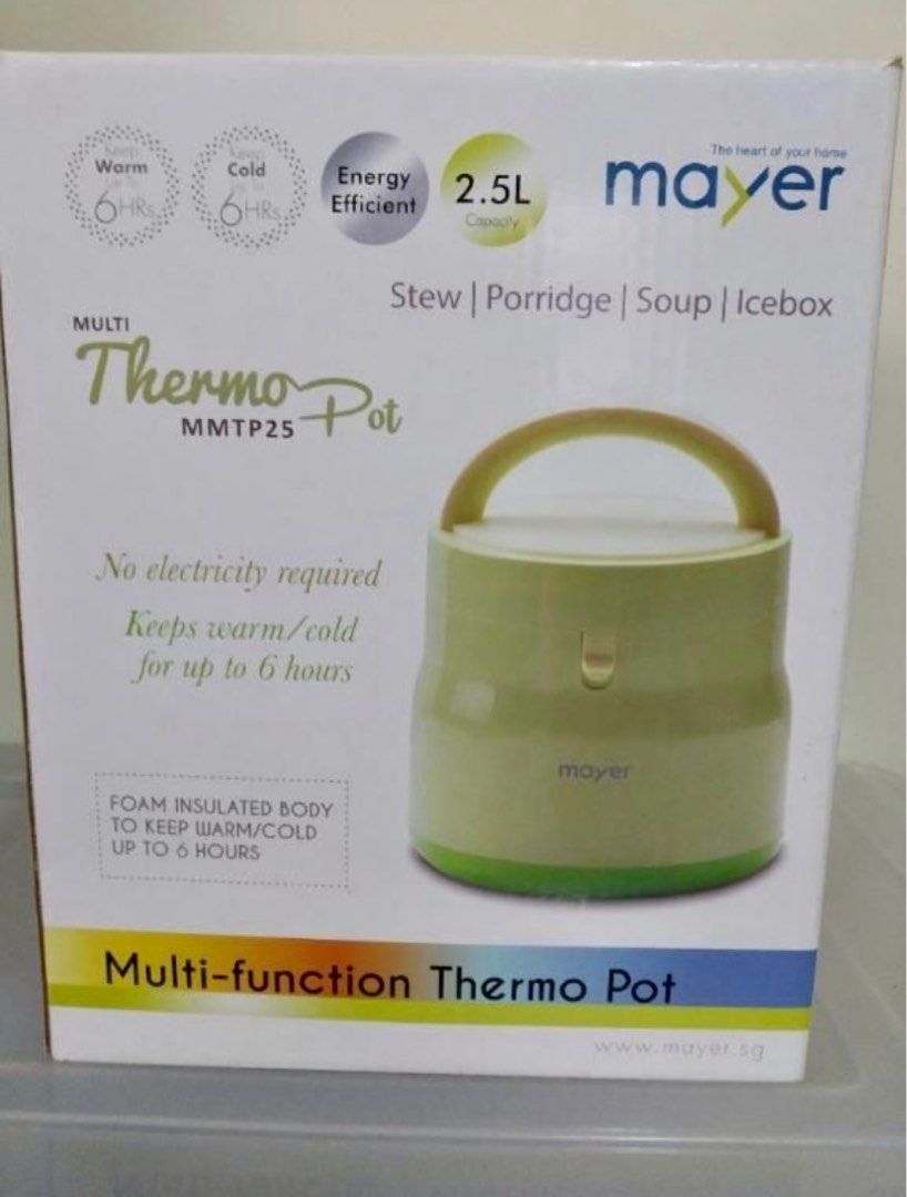 BNIB Mayer Multi Thermo Pot 2.5l (MMTP25), TV & Home Appliances ...