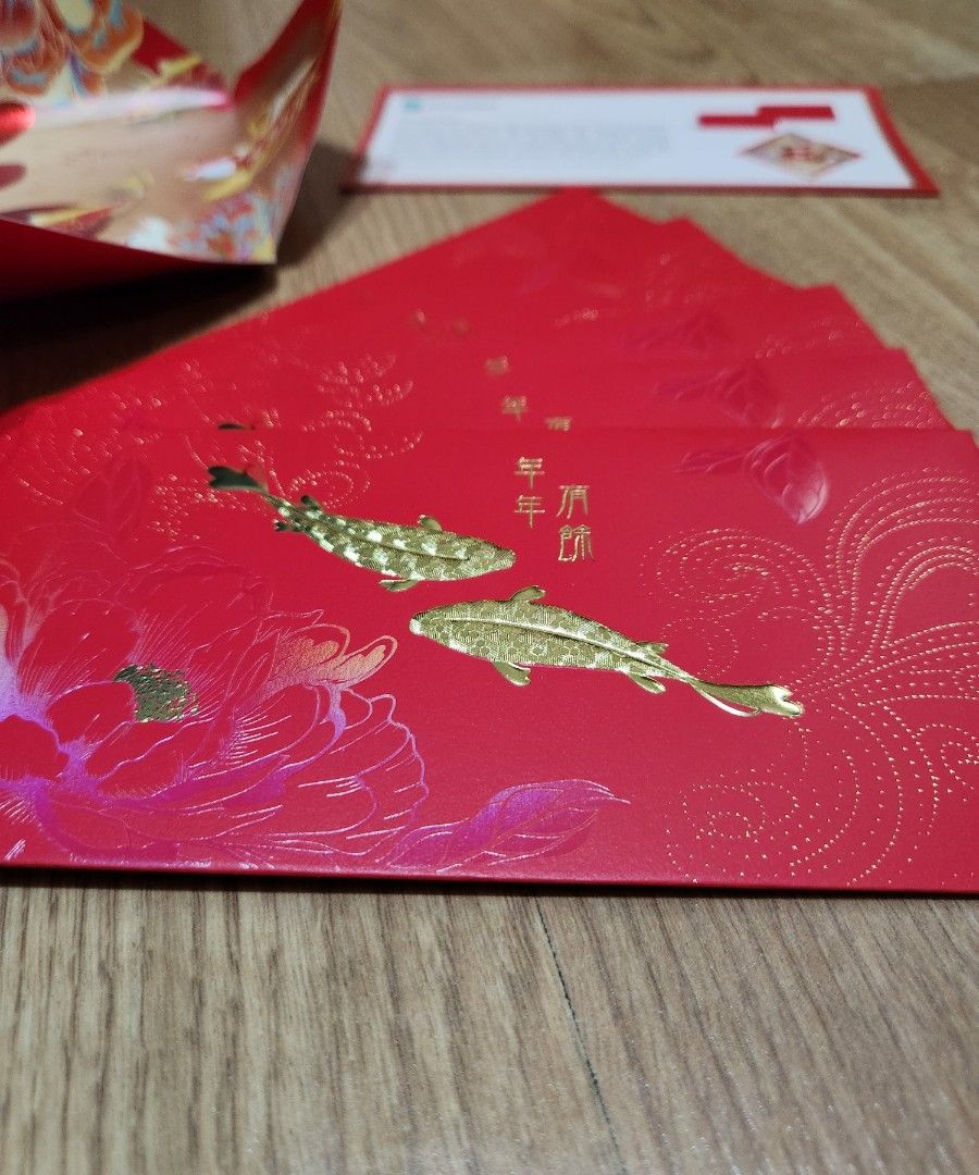 BNP 2024 RED PACKETS, Hobbies & Toys, Memorabilia & Collectibles ...