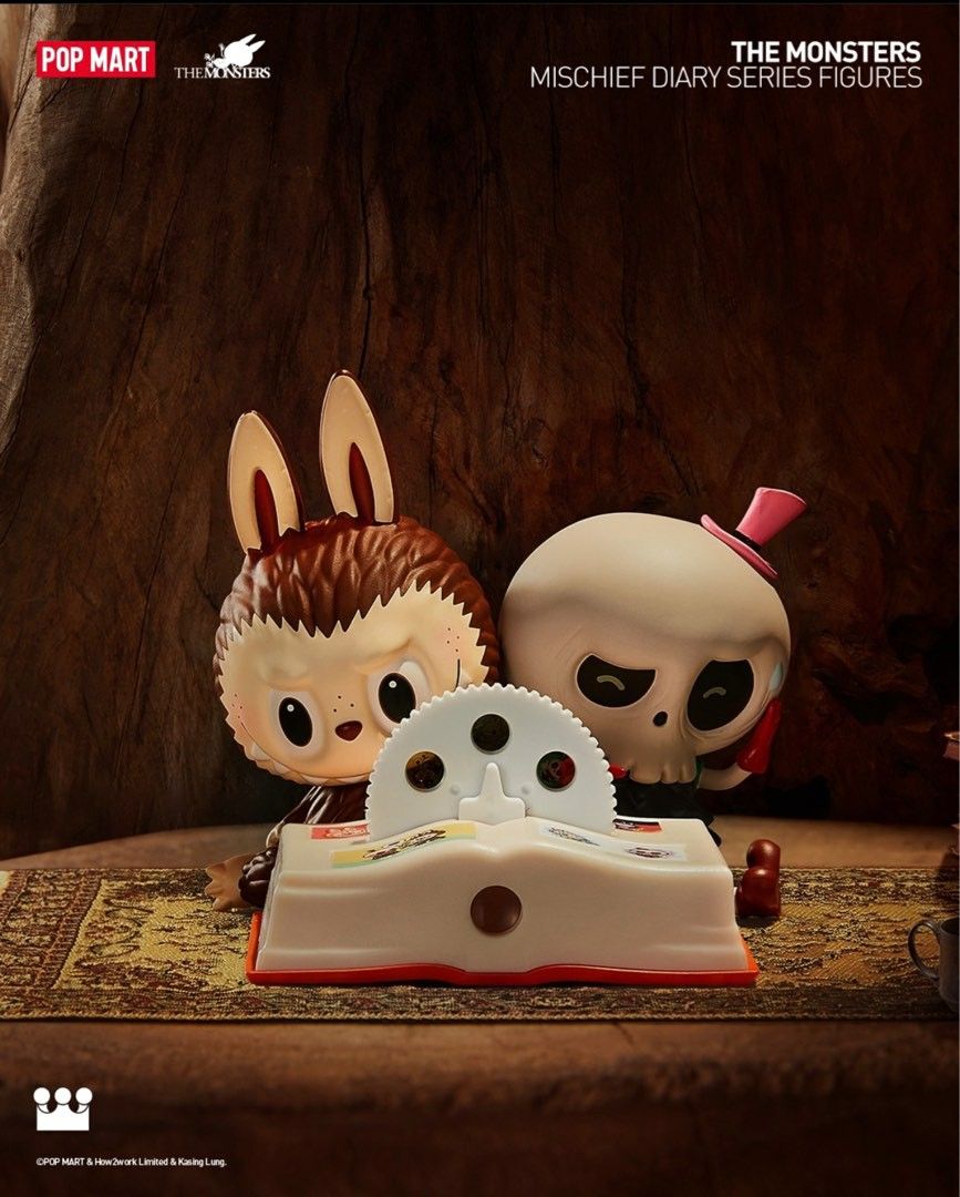 [BRAND NEW! POPMART] LABUBU THE MONSTERS AND TYCOCO MISCHIEF DIARY ...