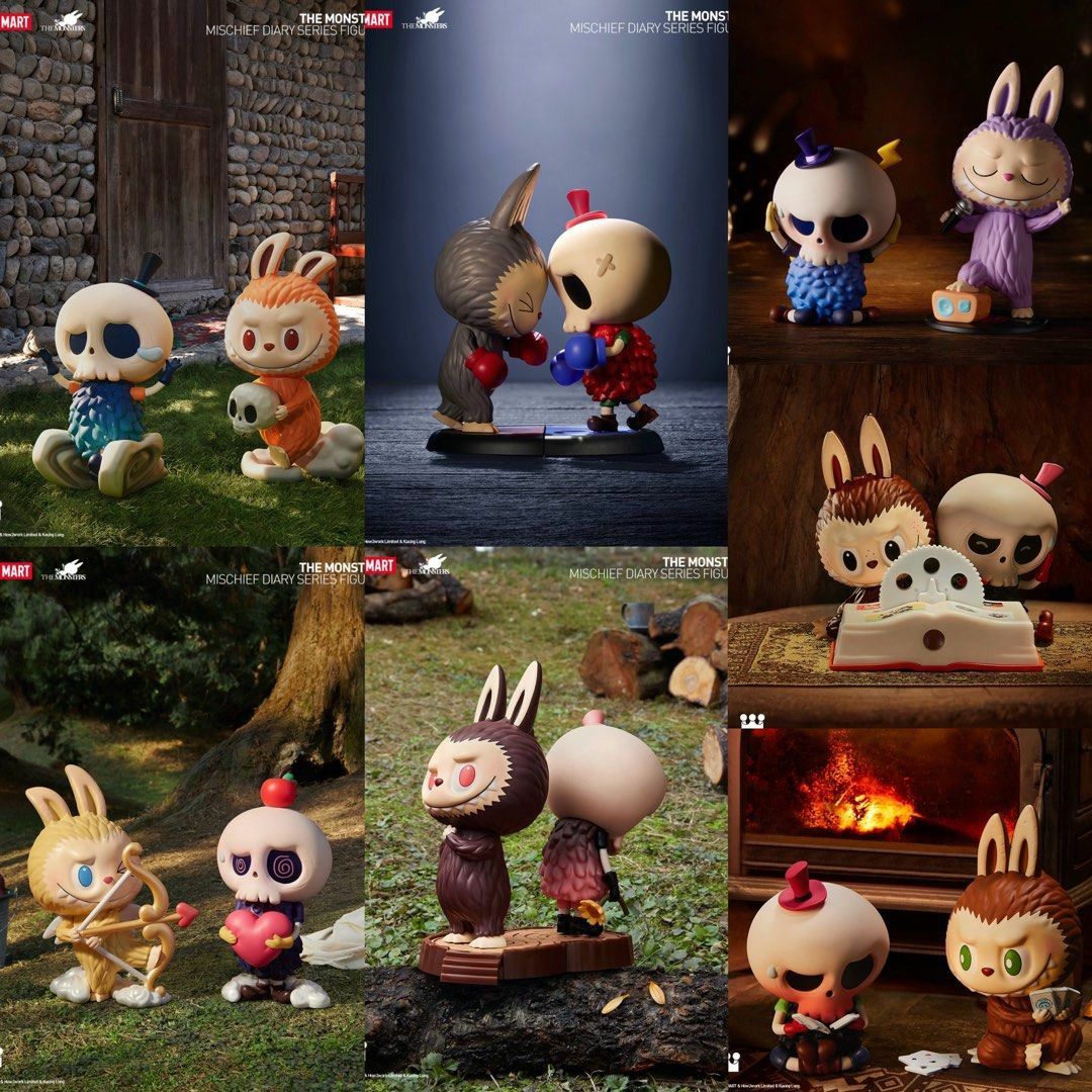 [BRAND NEW! POPMART] LABUBU THE MONSTERS AND TYCOCO MISCHIEF DIARY ...