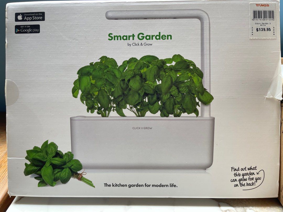 Click and grow smart potter, Furniture & Home Living, Gardening, Pots ...