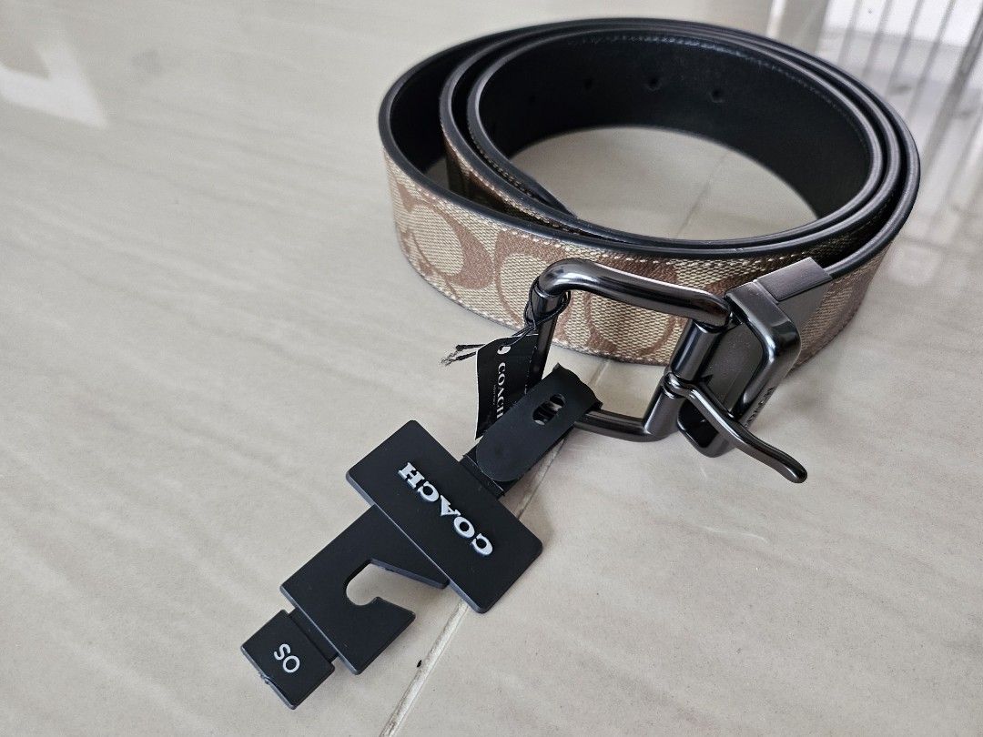 Coach Men Belt, Men's Fashion, Watches & Accessories, Belts on Carousell