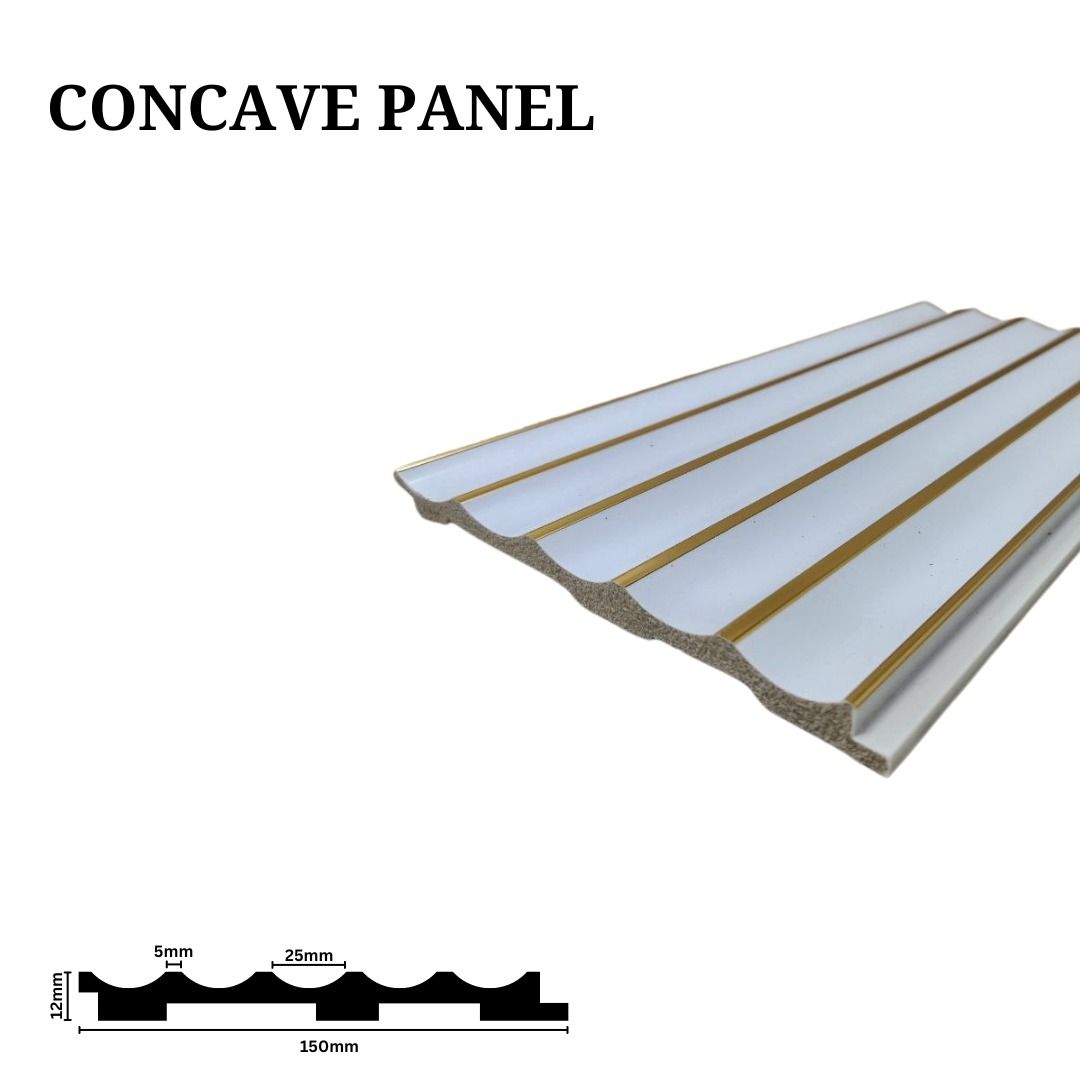 Elegant Concave Strip Wall Panel Convex Fluted Panels Solid PS Foam Modern Home Decor better ...