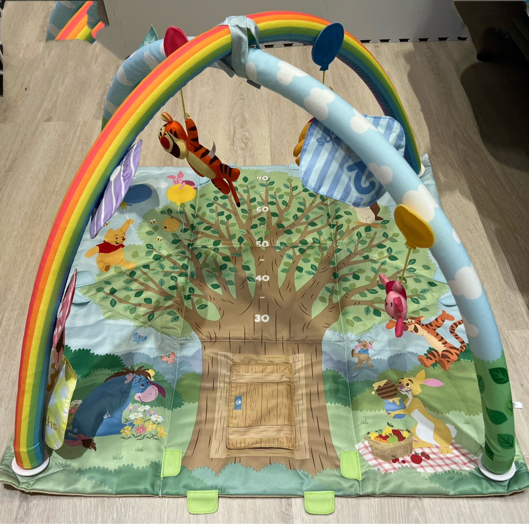 Disney Winnie the Pooh playmat, 兒童＆孕婦用品, 嬰兒玩具 - Carousell