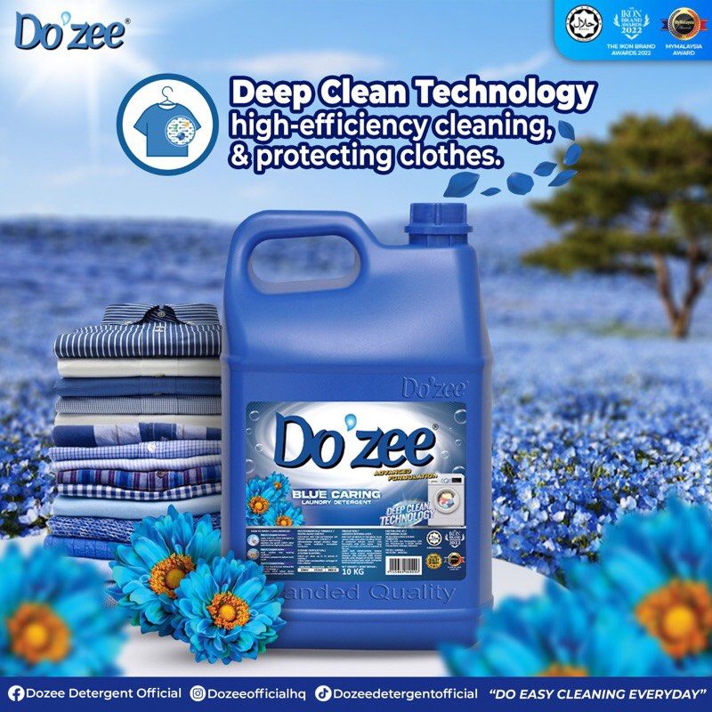DO’ZEE DOBBY DETERGENT 5 IN 1 ULTIMATE PREMIUM LAUNDRY CARE (10KG ...