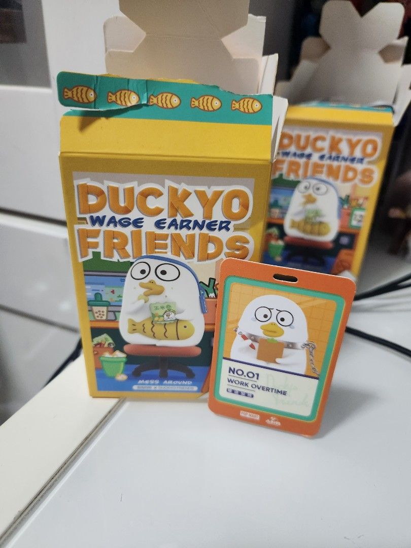 Duckyo and friends "work overtime" popmart, Hobbies & Toys, Toys ...