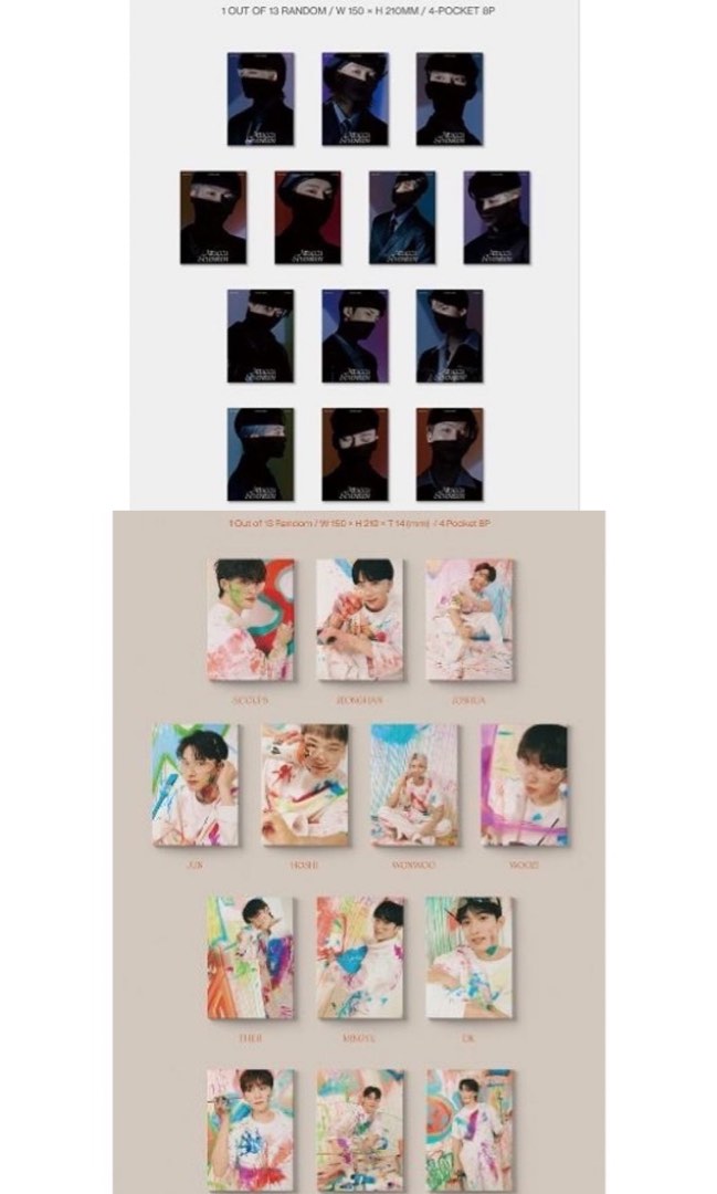 Face the sun attaca carat ver sealed seventeen svt , Hobbies & Toys ...