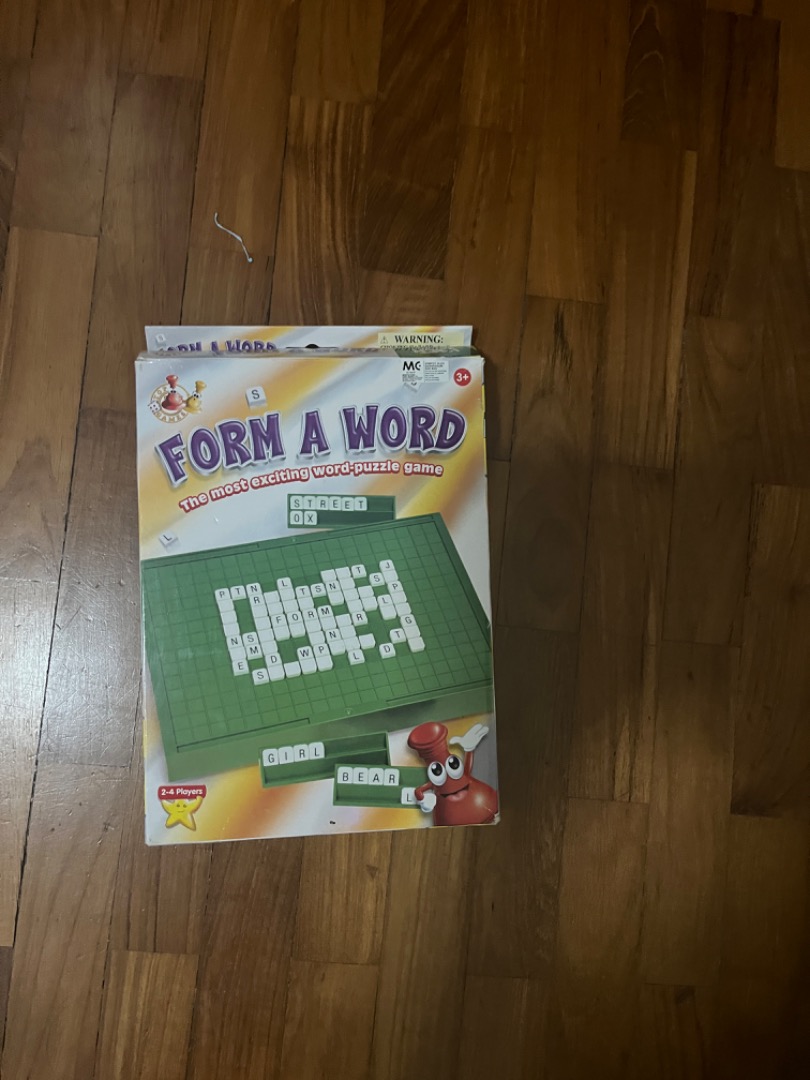 Form a word game, Hobbies & Toys, Toys & Games on Carousell