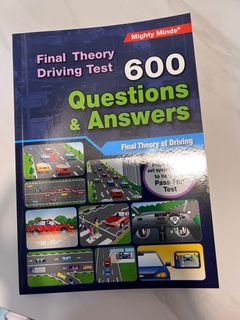 Basic Theory Driving Test 480 questions & Answers, Hobbies & Toys ...