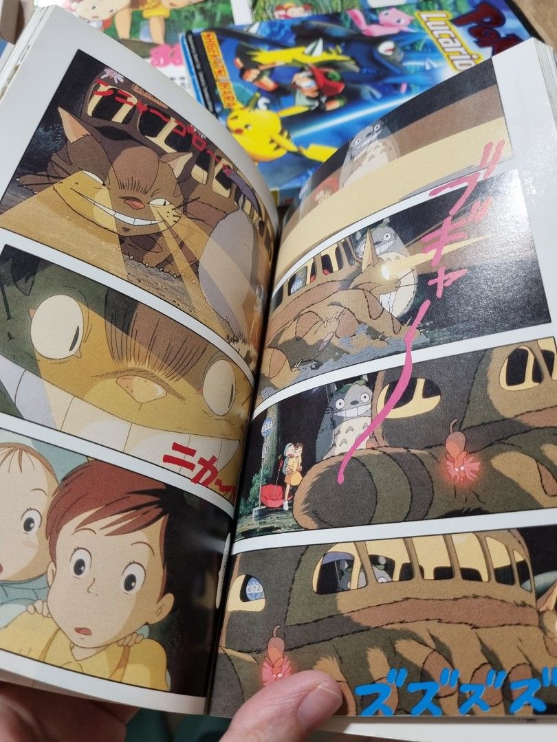 Ghibli Totoro series coloured comic books, Hobbies & Toys, Books ...