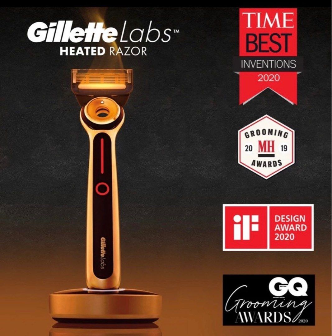 Gillette Labs Heated Razor Starter Kit, Beauty & Personal Care, Men's ...