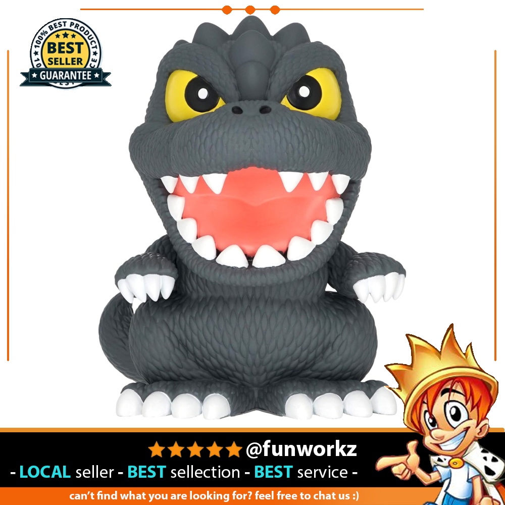 Godzilla Figural PVC Bank on Carousell