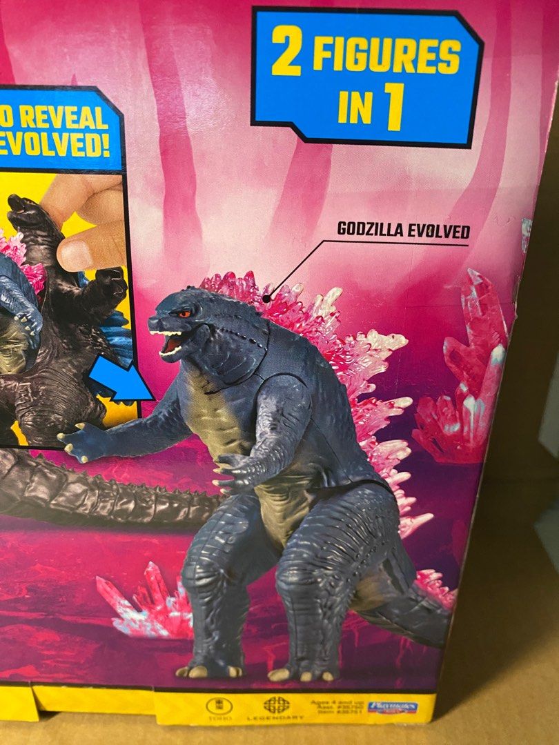 Godzilla X Kong - 7" TITAN GODZILLA EVOLUTION FIG - PEEL AND REVEAL ...