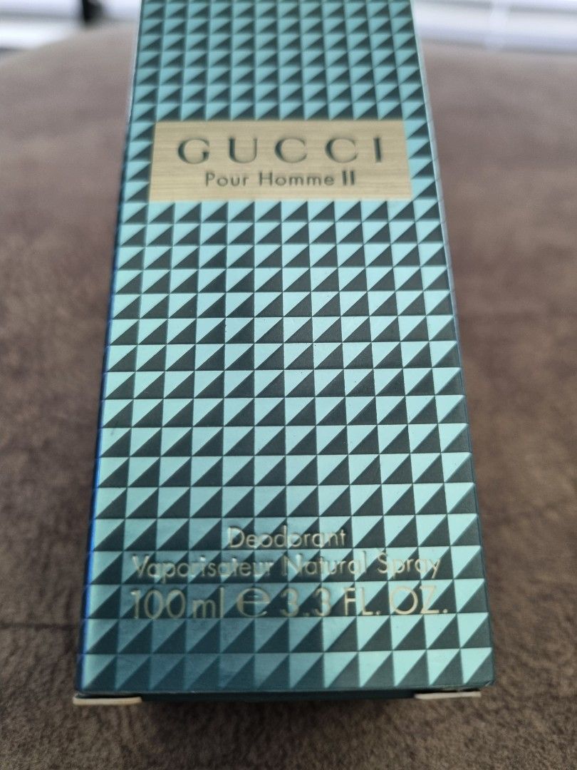 Gucci pour homme ii deodorant spray, Beauty & Personal Care, Fragrance ...
