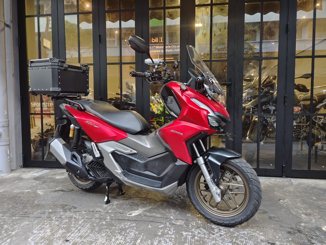 Honda ADV 160 ABS COE till 10 JAN 2033, Motorcycles, Motorcycles for ...