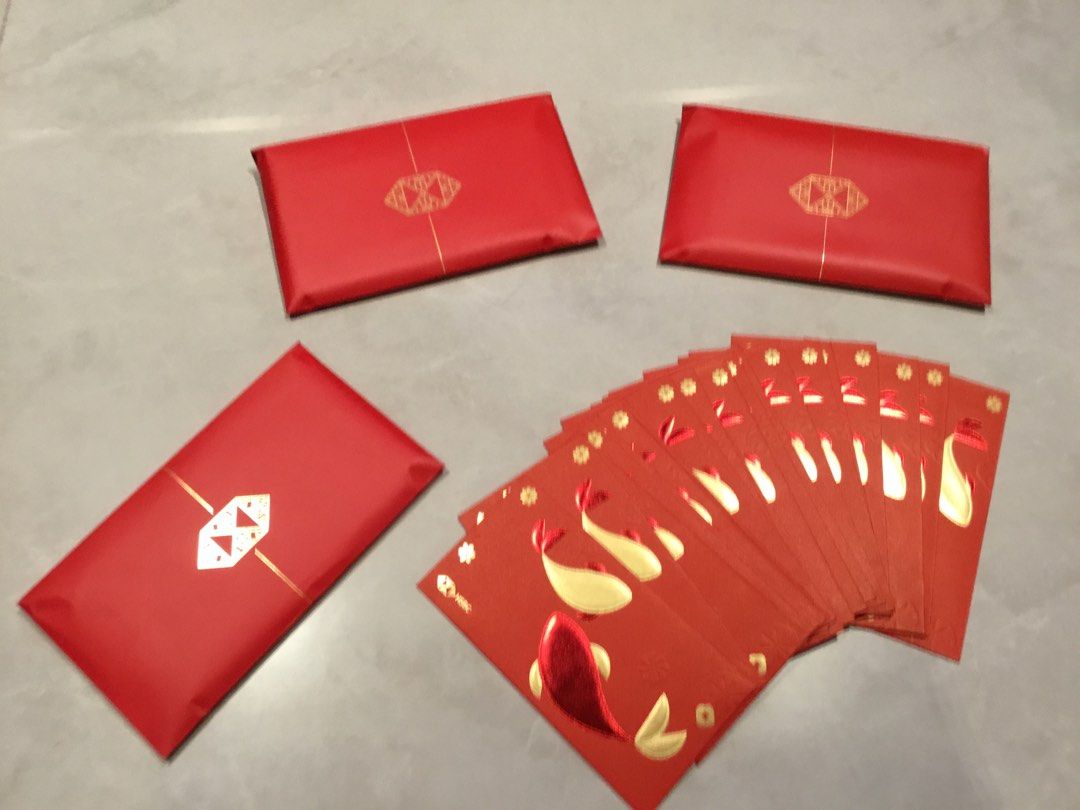 HSBC 2024 CNY Ang Pow Red Packet Hong Bao Year of the Dragon, Hobbies ...
