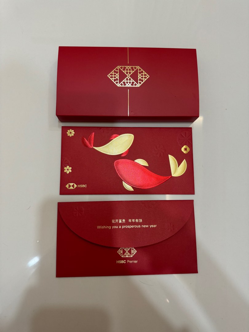 HSBC Premier Red packets 2024, Hobbies & Toys, Stationery & Craft, Art ...