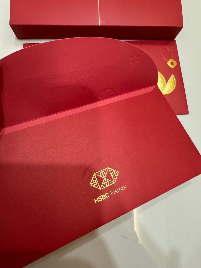 HSBC Premier Red packets 2024, Hobbies & Toys, Stationery & Craft, Art ...