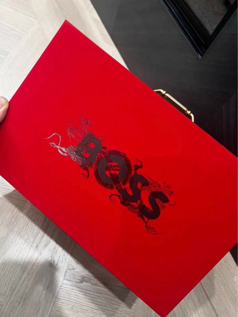 HUGO BOSS VVIP GIFT RED PACKET 2024 CHINESE CALLIGRAPHY BRUSH SET toy ...