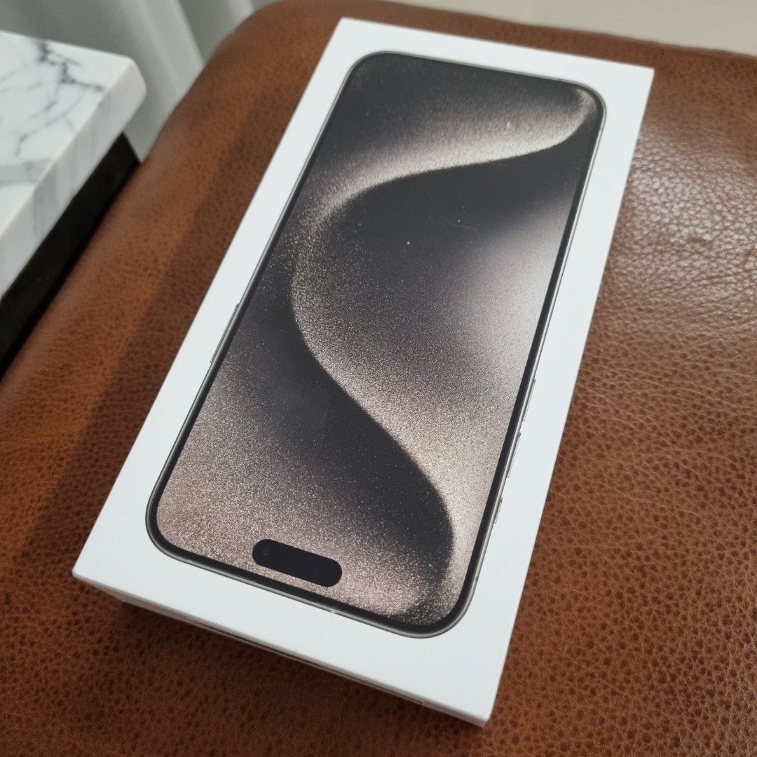 iPhone 15 Pro Max Natural Titanium 256GB, Mobile Phones & Gadgets ...