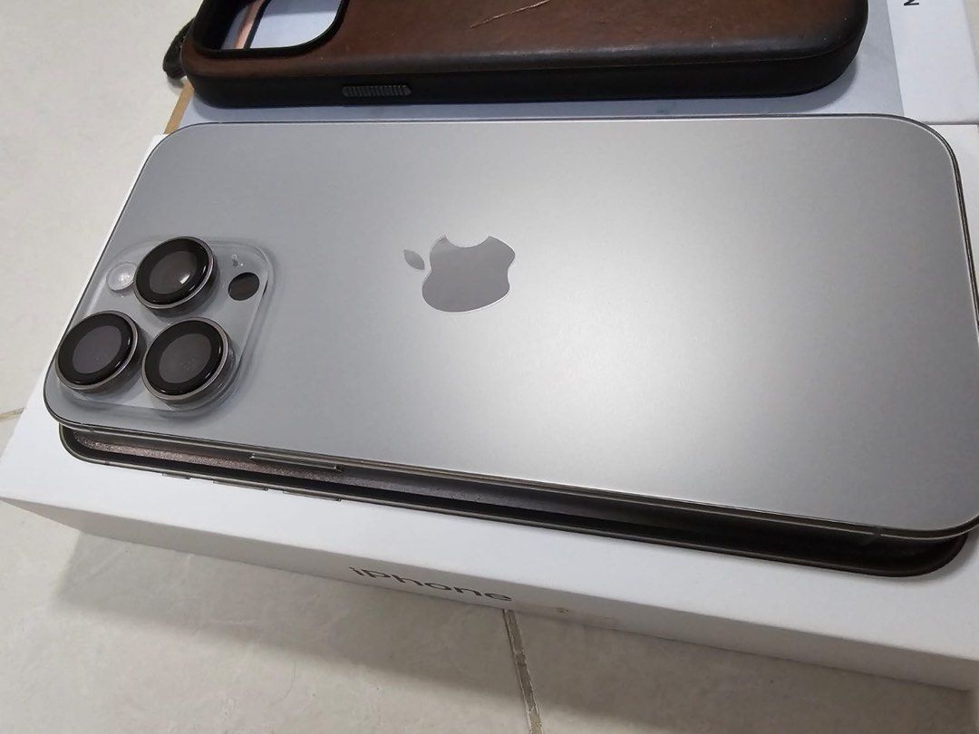 iPhone 15 Pro Max Natural Titanium 512GB, Mobile Phones & Gadgets ...