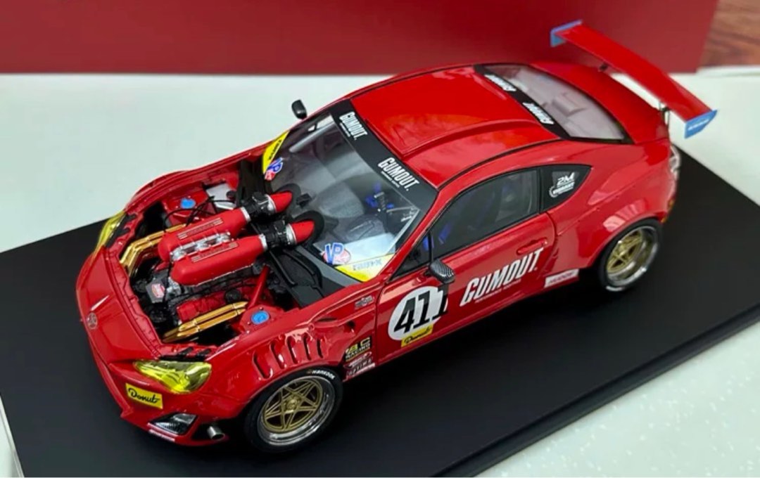 JDM Toyota GT4586 1/18 diecast model.Autoart ignition model Minichamps ...
