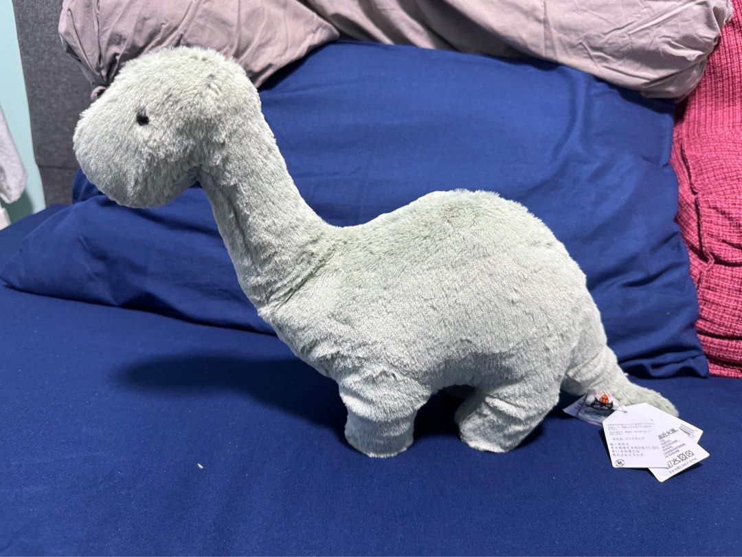 Jellycat Fossilly Brontosaurus, Babies & Kids, Infant Playtime on Carousell