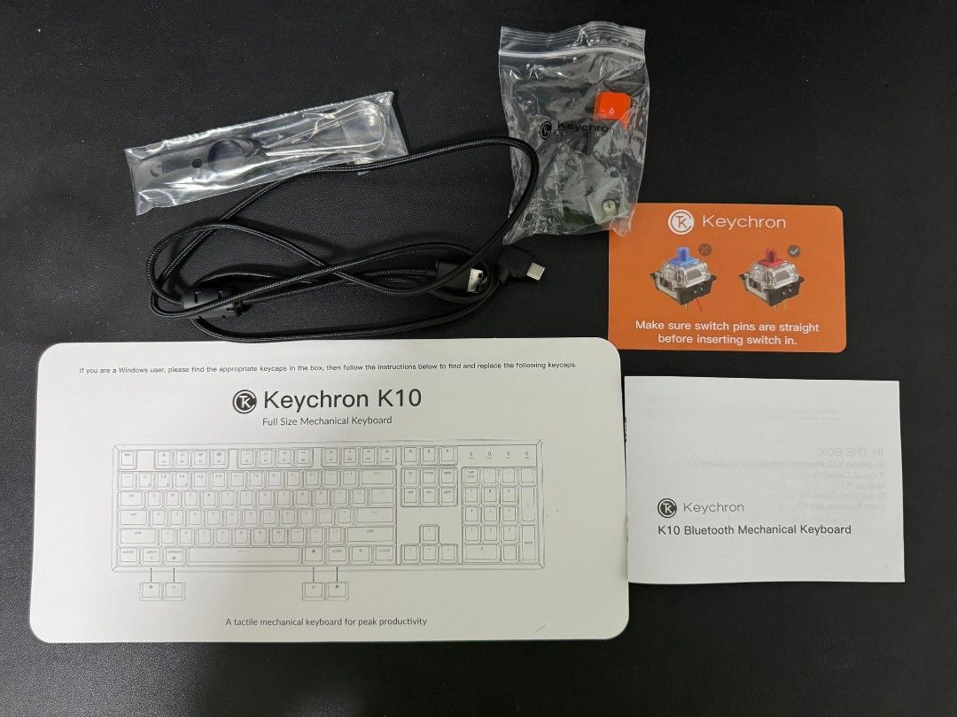 K10 Keychron mechanical wireless keyboard K10J1, Computers & Tech ...