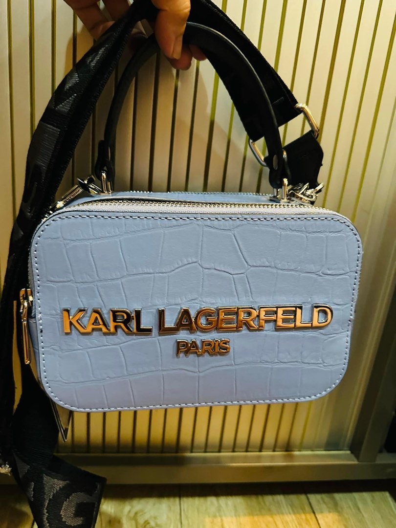 Karl Lagerfeld Camera Bag, Luxury, Bags & Wallets on Carousell