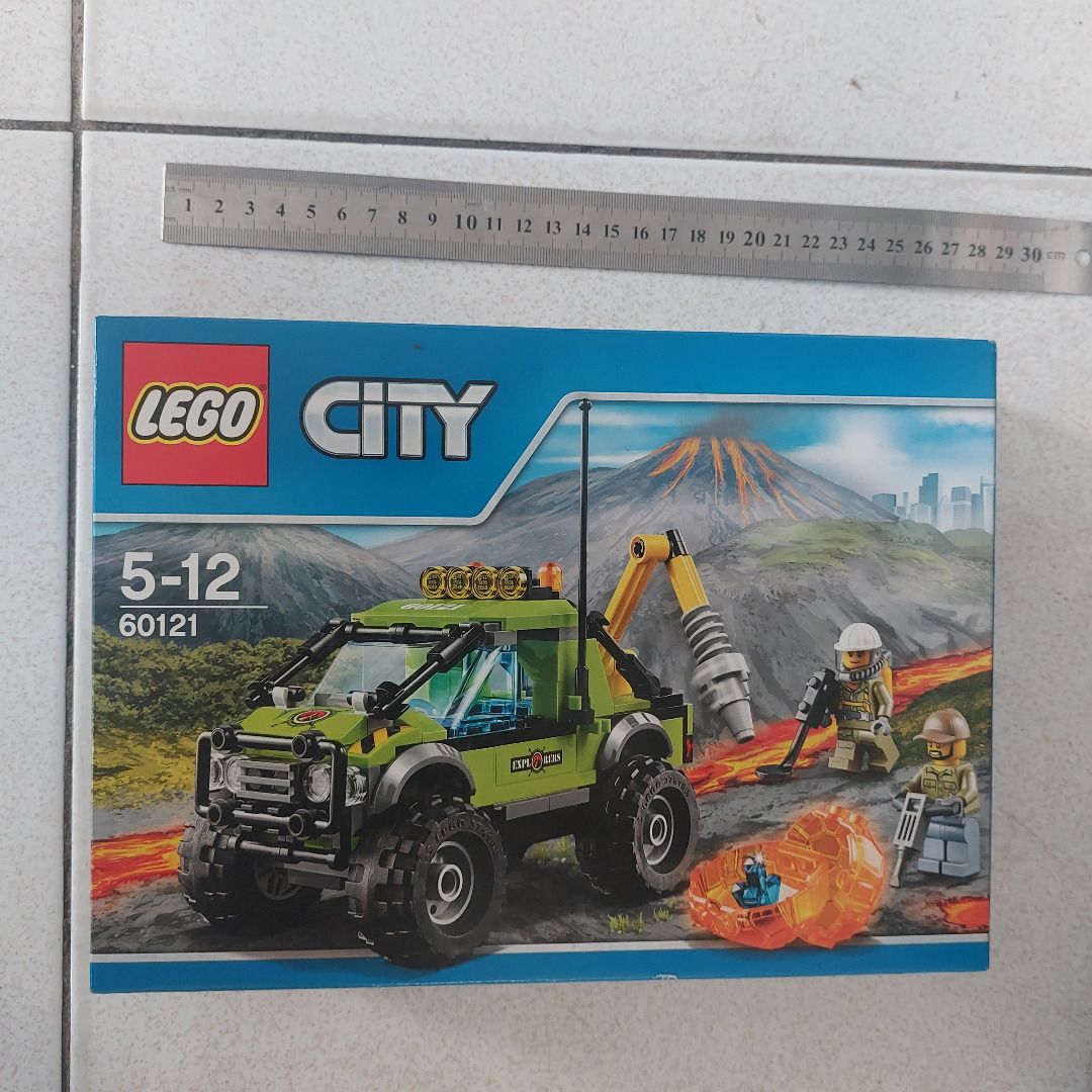 LEGO City Volcano Exploration Truck Pickup Truck Set Science 60121 ...