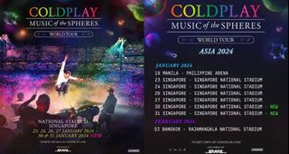 Tokyo Dome Japan Coldplay, Tickets & Vouchers, Event Tickets on Carousell
