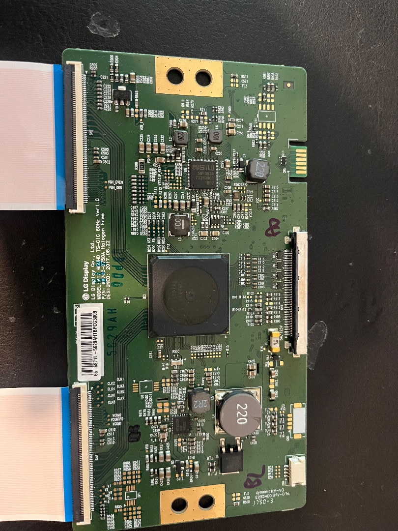 LG UHD processor board, TV & Home Appliances, TV & Entertainment, TV ...