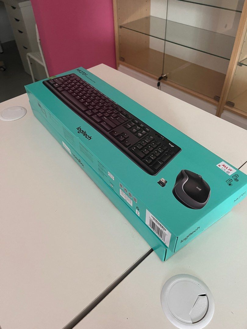 Logitech Mk270r Keyboard Mouse Computers And Tech Parts And Accessories Computer Keyboard On