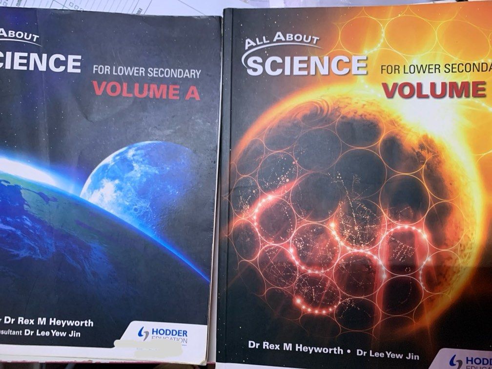 lower sec All about science vol A n B, Hobbies & Toys, Books ...