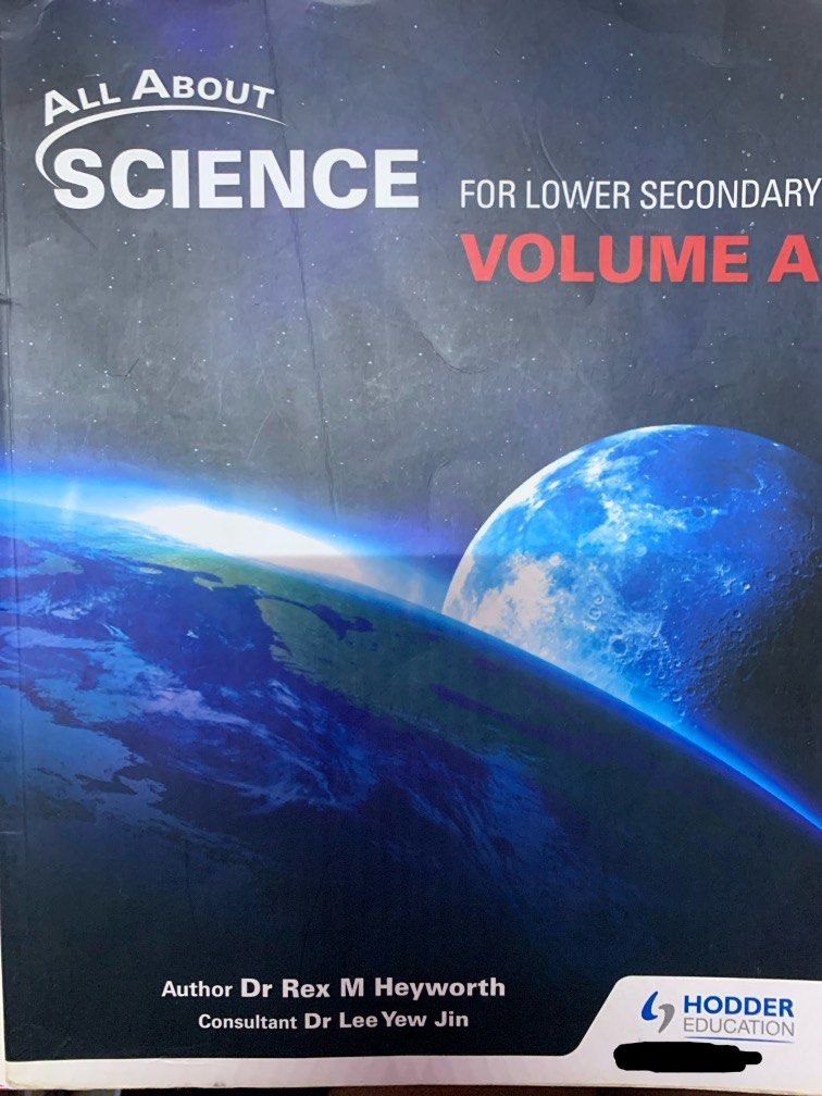 lower sec All about science vol A n B, Hobbies & Toys, Books ...