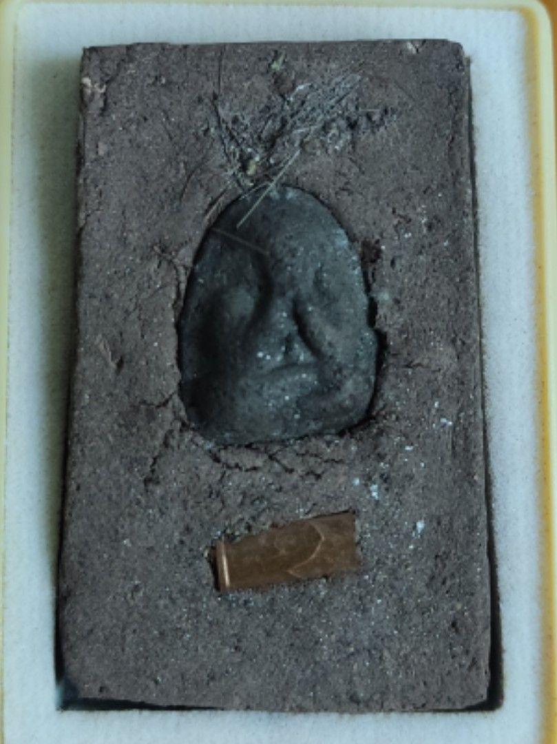 LP Dam Wat Mai Na Param Phra Somdej 1st Batch BE 2546 Thai Amulet ...