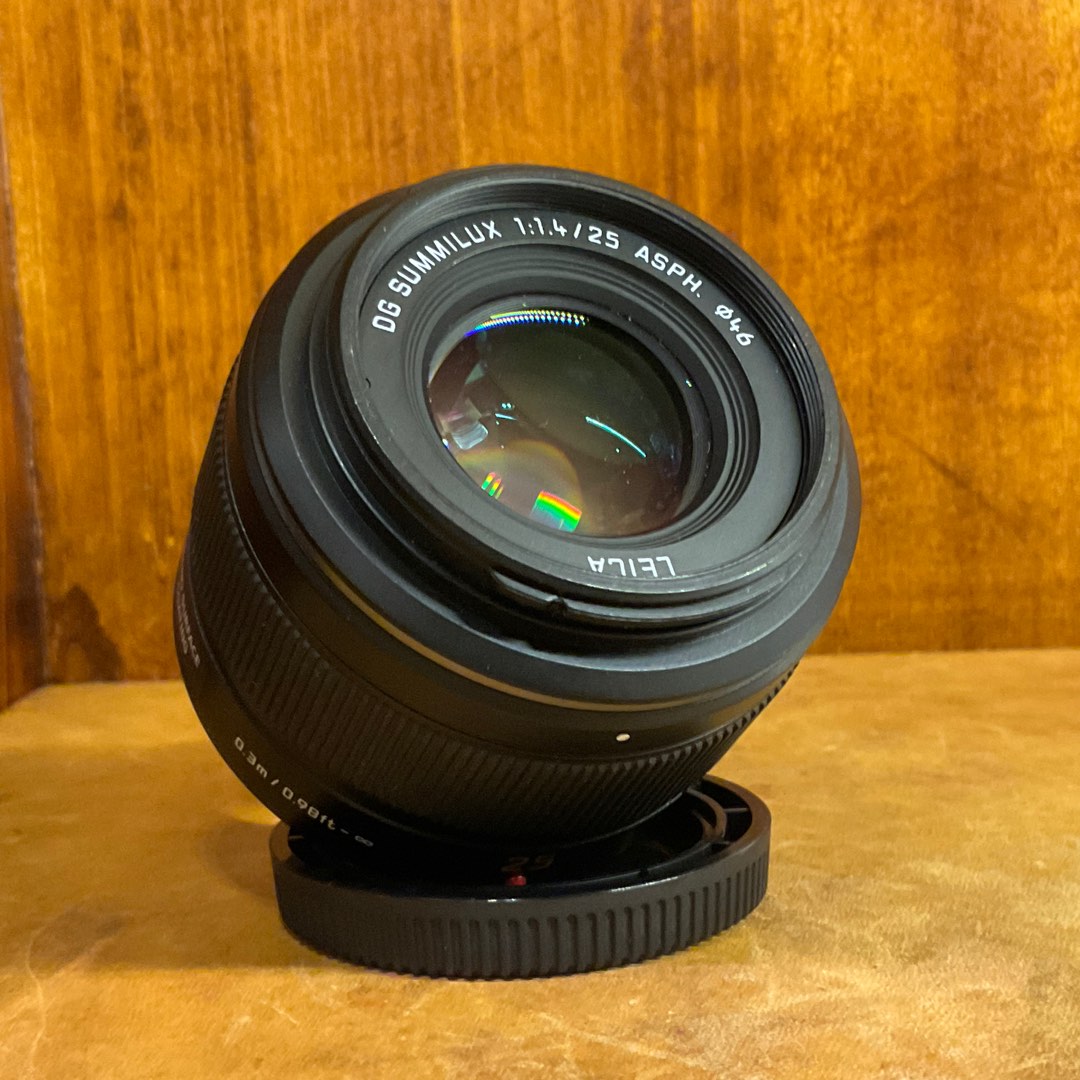 Lumix 25 f1.4 ASPH M4/3 W/Box (23124-1), Photography, Lens & Kits on ...