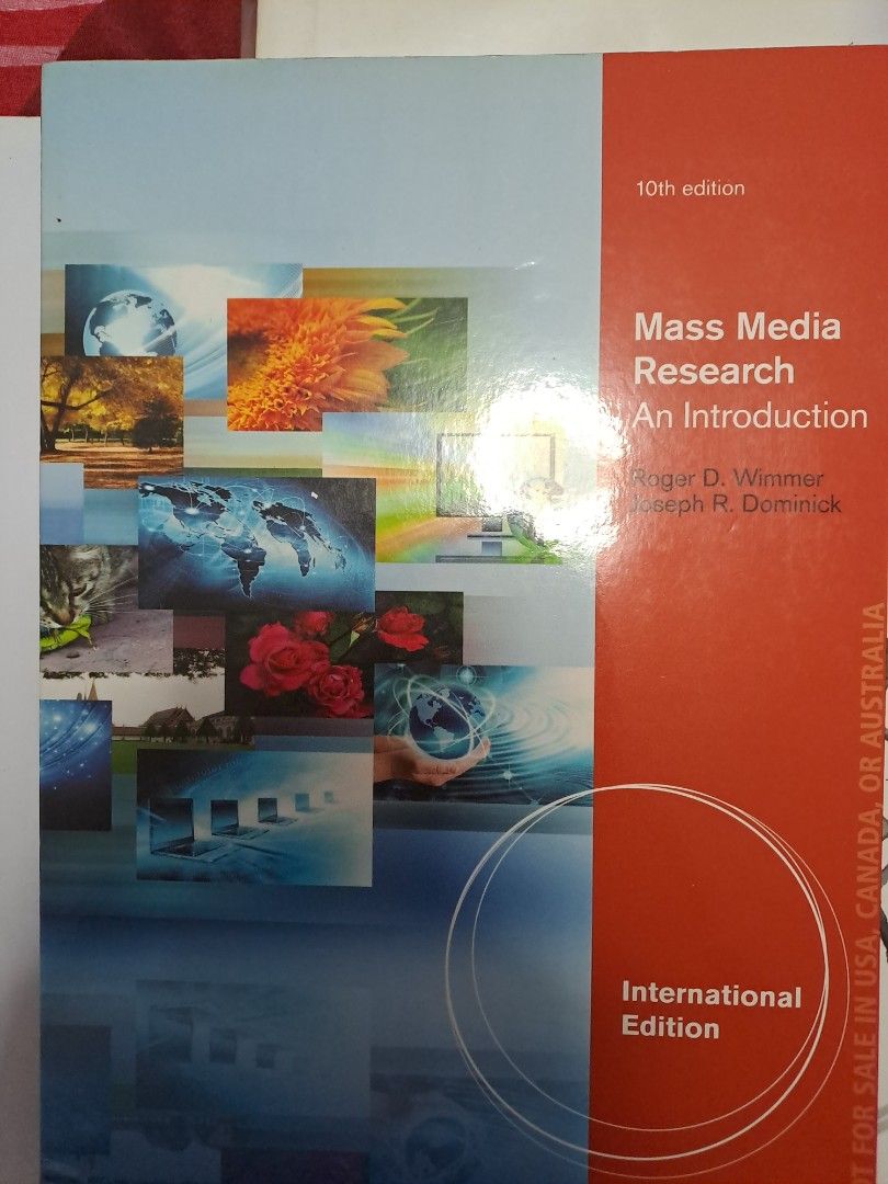 Mass media research an introduction 10th edition, Hobbies & Toys, Books ...