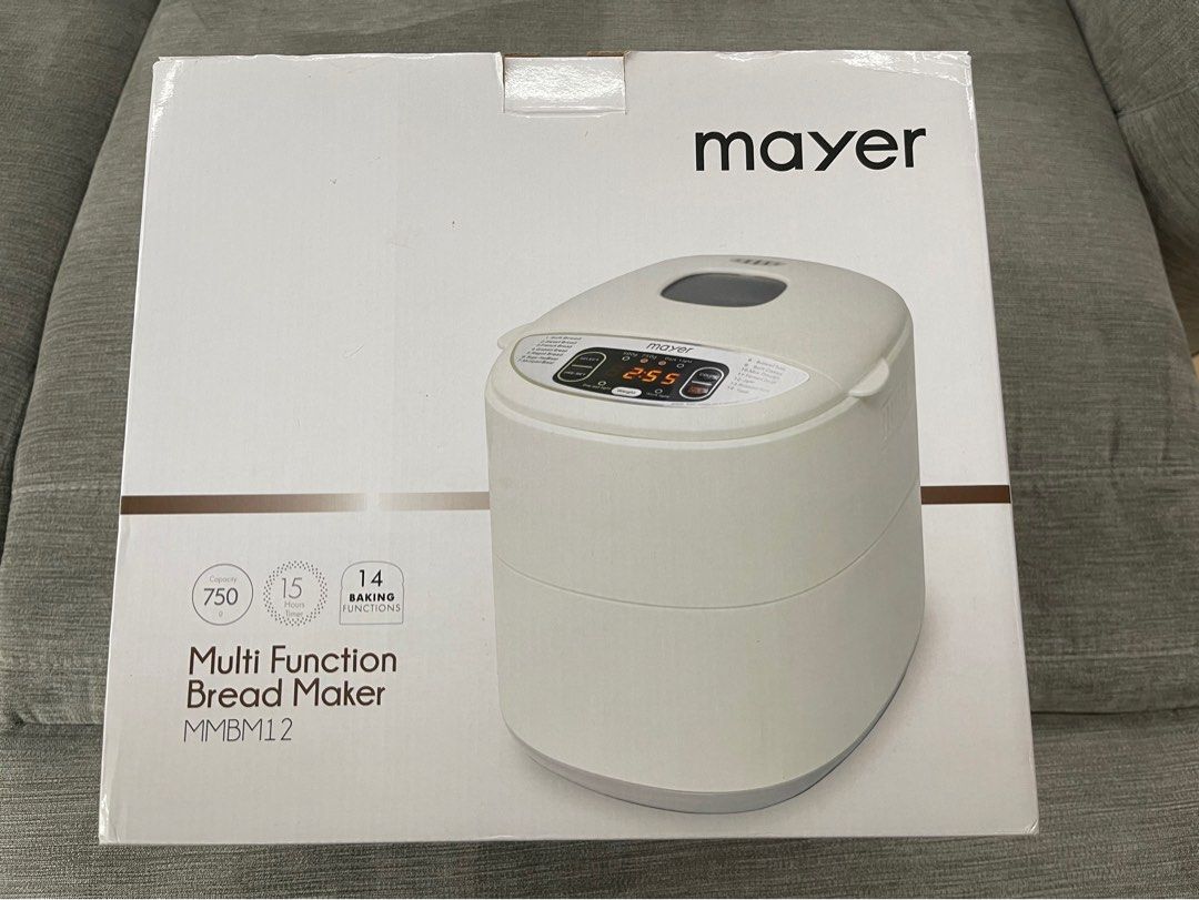 Mayer Multi Function Bread Maker, TV & Home Appliances, Kitchen ...