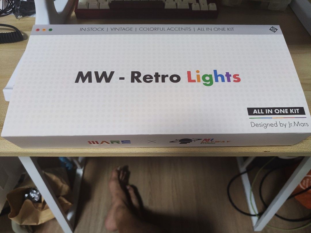 MW Retro Lights keycap set, Computers & Tech, Parts & Accessories ...
