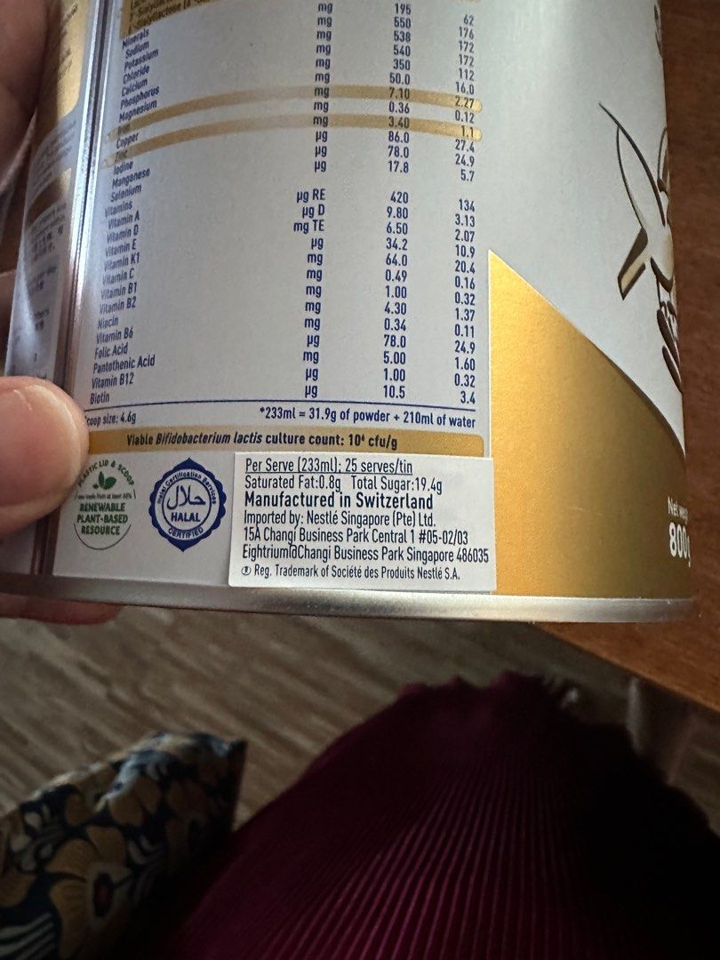 NAN SUPREME PRO HA MILK STAGE 3, Babies & Kids, Nursing & Feeding ...