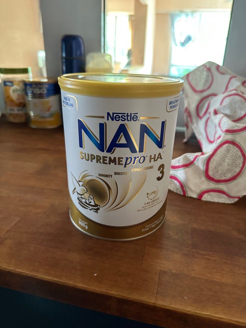 NAN SUPREME PRO HA MILK STAGE 3, Babies & Kids, Nursing & Feeding ...