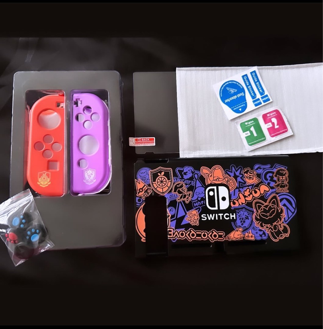 Nintendo Switch scarlet/Violet Case, Video Gaming, Gaming Accessories ...