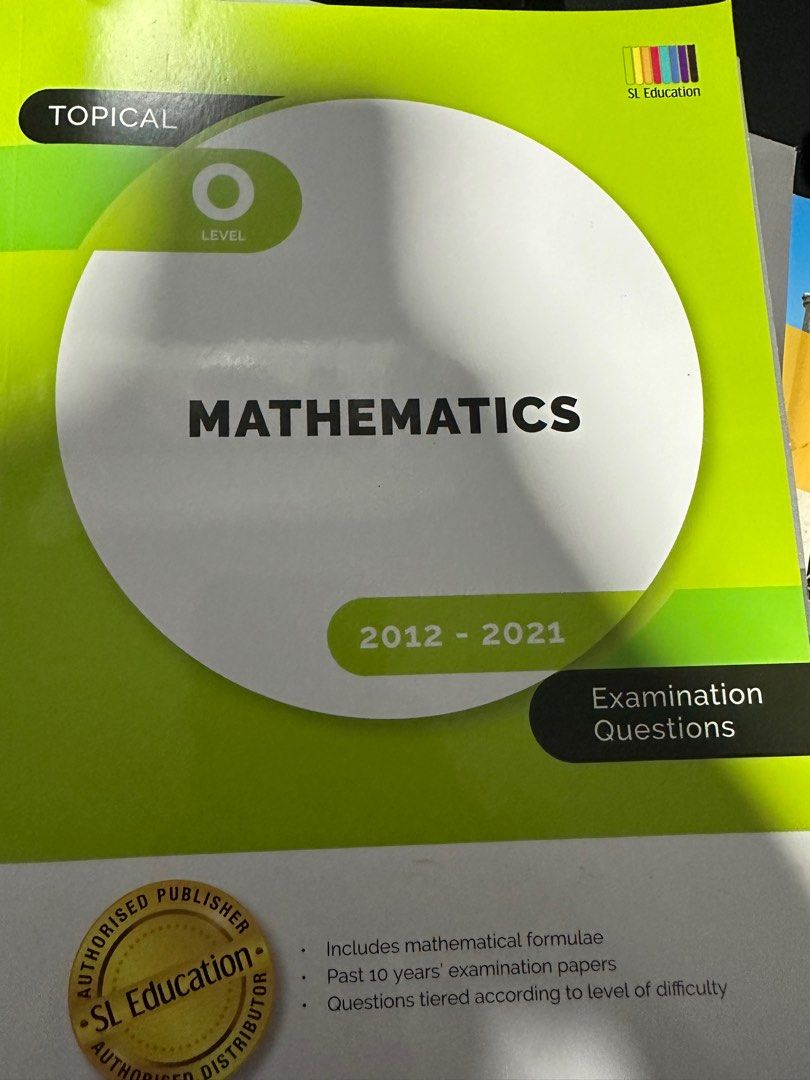 O level E-math topical TYS, Hobbies & Toys, Books & Magazines ...