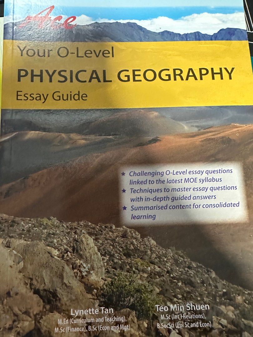 O level Geography essay guide,Human+physical geog, Hobbies & Toys ...