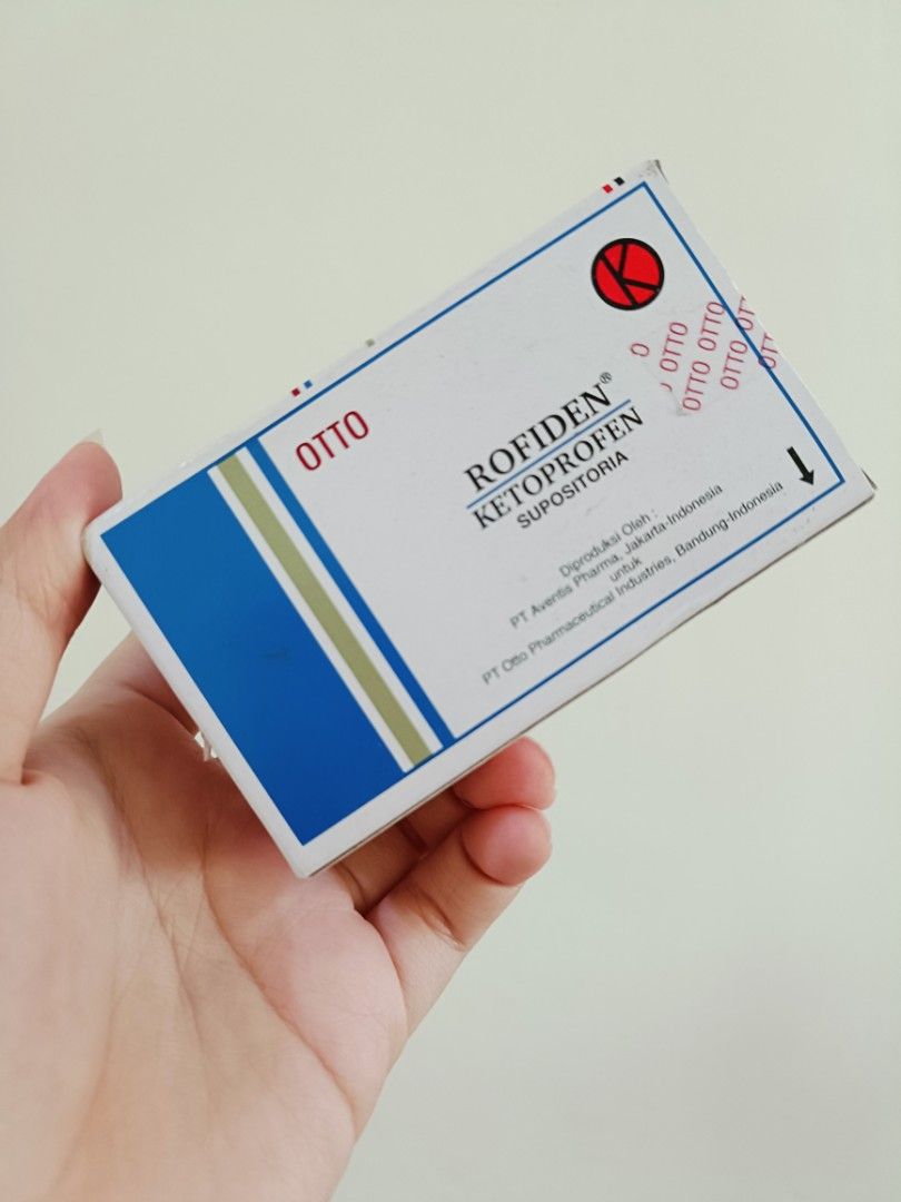 Obat tahan sakit setelah operasi sc ROFIDEN supositoria, Bayi & Anak ...