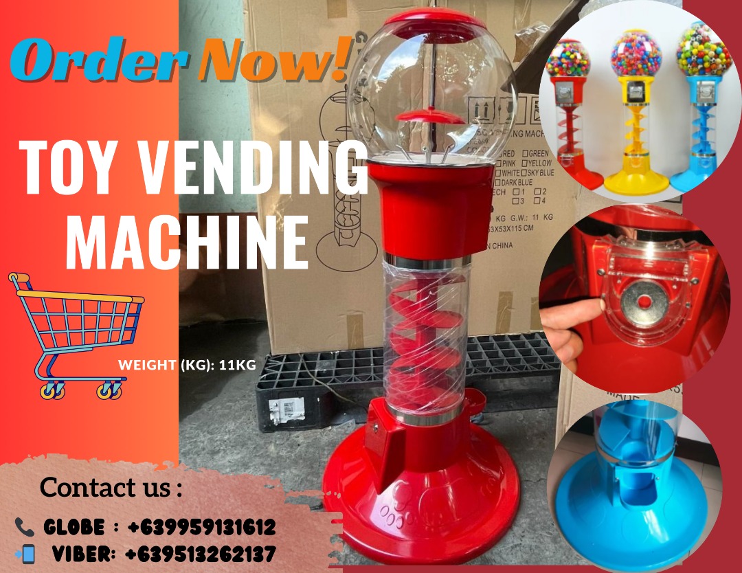 ON-HAND SPIRAL TOY VENDING MACHINE, Everything Else, Others on Carousell