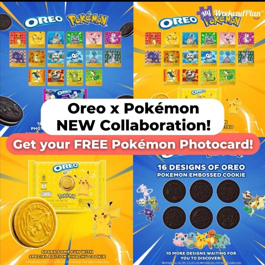 Oreo x Pokemon | Limited Edition, Hobbies & Toys, Memorabilia ...