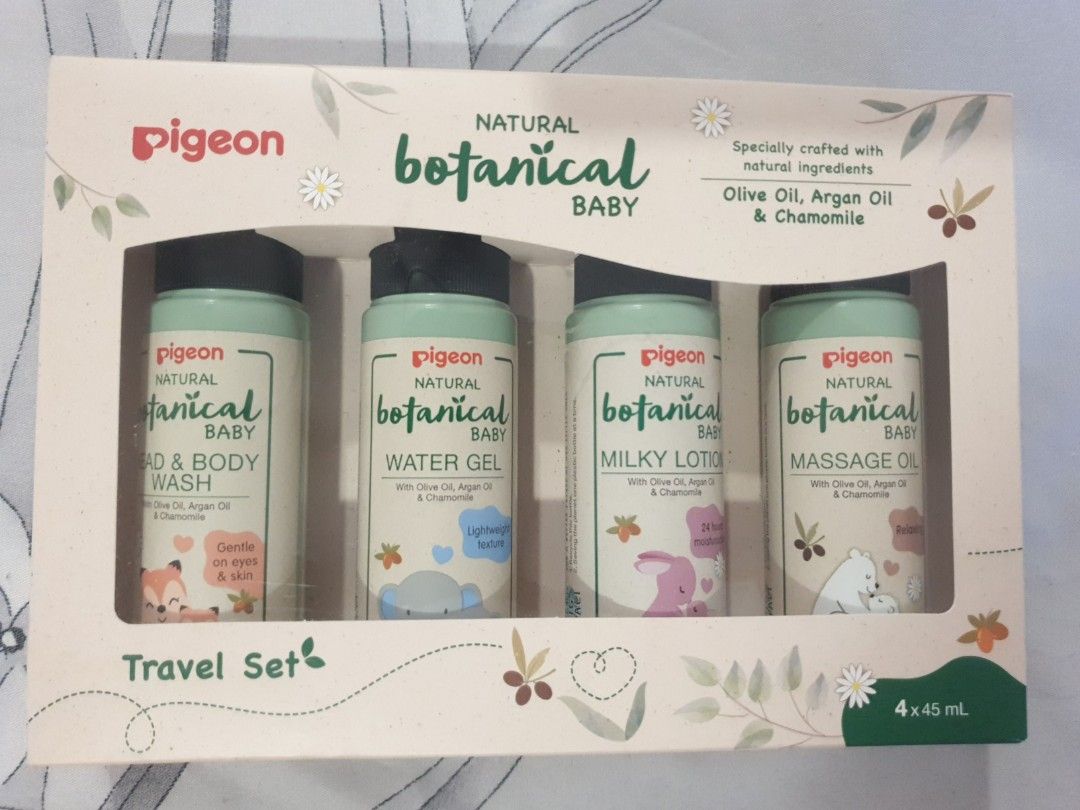Pigeon travel set, Babies & Kids, Bathing & Changing, Baby Toiletries ...