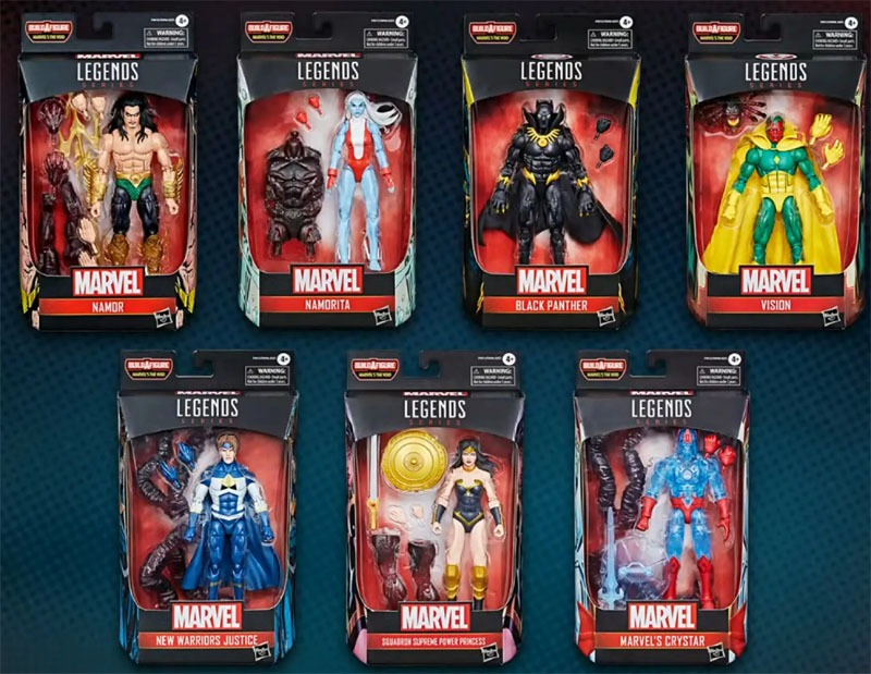 PO Marvel Legends Series - Avengers: Comic Series 3 - Carton of 8 ...